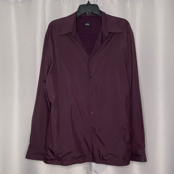 Hugo Boss | Shirts | Hugo Boss Nylon Shacket | Poshmark
